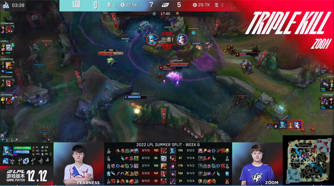 UP 2-1 LGD Zoom格温快刀乱剪三杀定乾坤-小米游戏中心