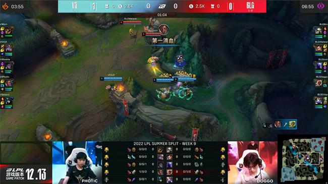 V5 2-0 BLG Rookie塞拉斯弑君突刺带队翻盘-小米游戏中心