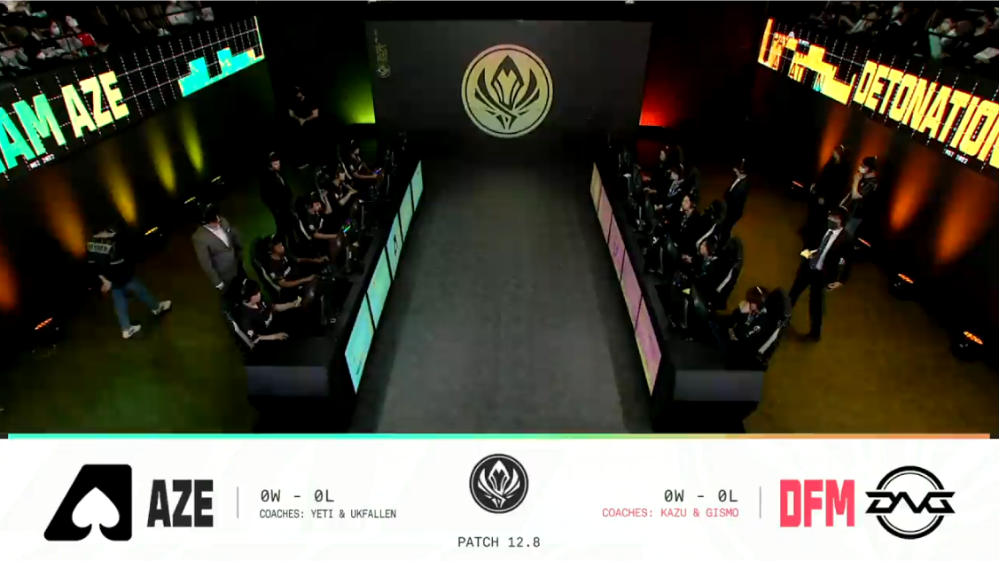 2022MSI小组赛第一日AZE vs DFM - 英雄联盟电竞经理视频-小米游戏中心