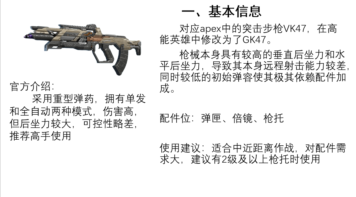 [枪械介绍]GK47突击步枪-小米游戏中心