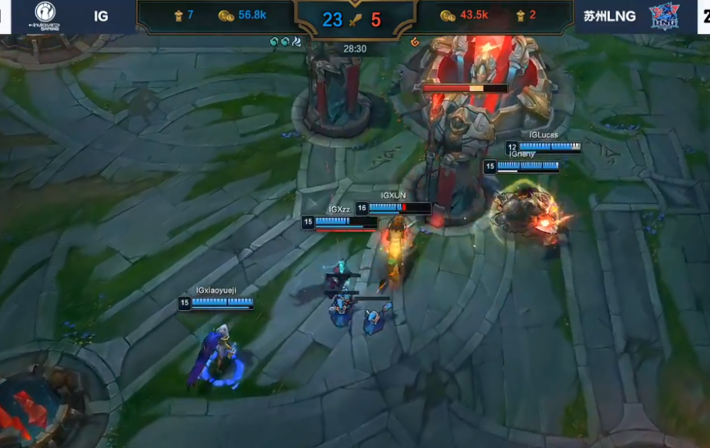 摧枯拉朽！Xun豹女率IG碾压LNG，另一位小将或成Rookie接班人-小米游戏中心