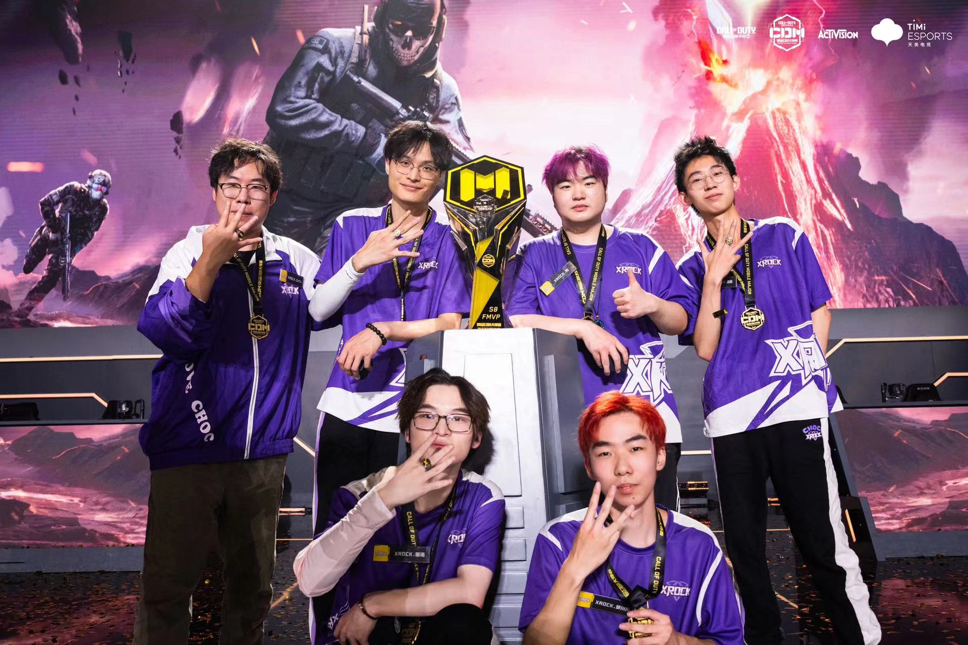 恭喜XROCK获得使命召唤大师赛S8赛季总冠军！-小米游戏中心