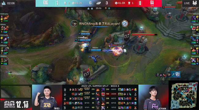 RNG 2-0 RA Xiaohu不死岩雀带飞三路节奏-小米游戏中心