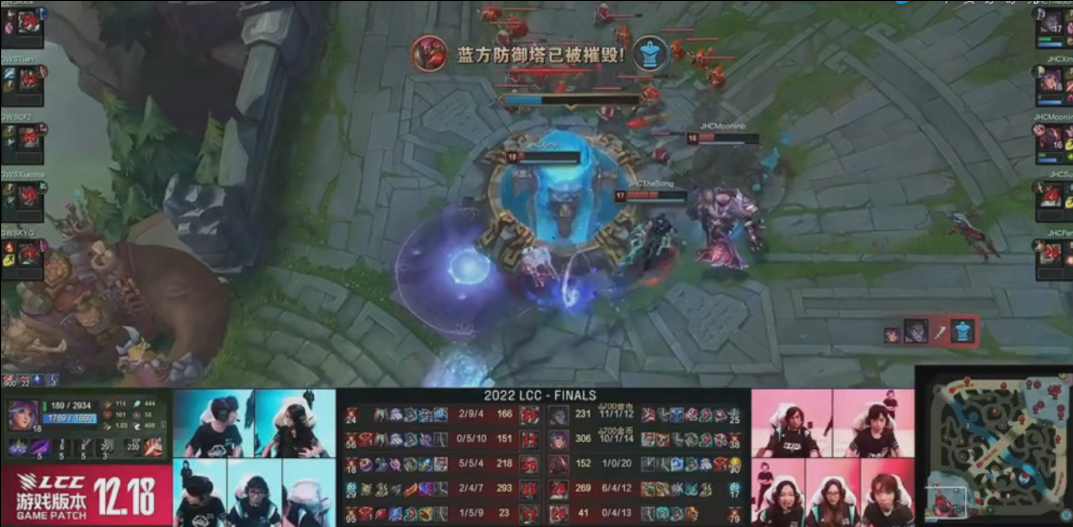 解说杯决赛：JHC vs GWS 第二局 塞拉斯团战无敌-小米游戏中心