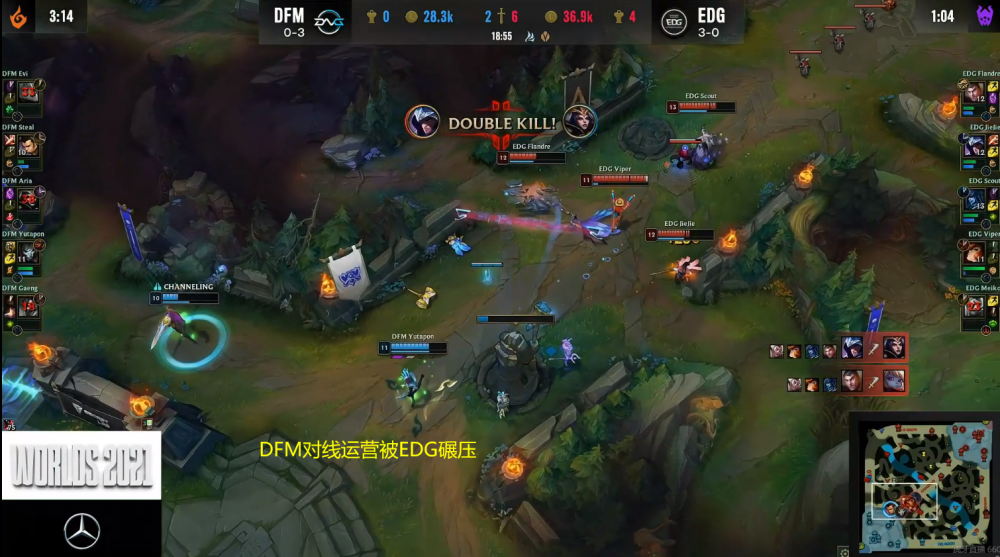 LOL：B组晋级赛首局运营碾压DFM，EDG稳得就像曾经失去过什么！资讯-小米游戏中心