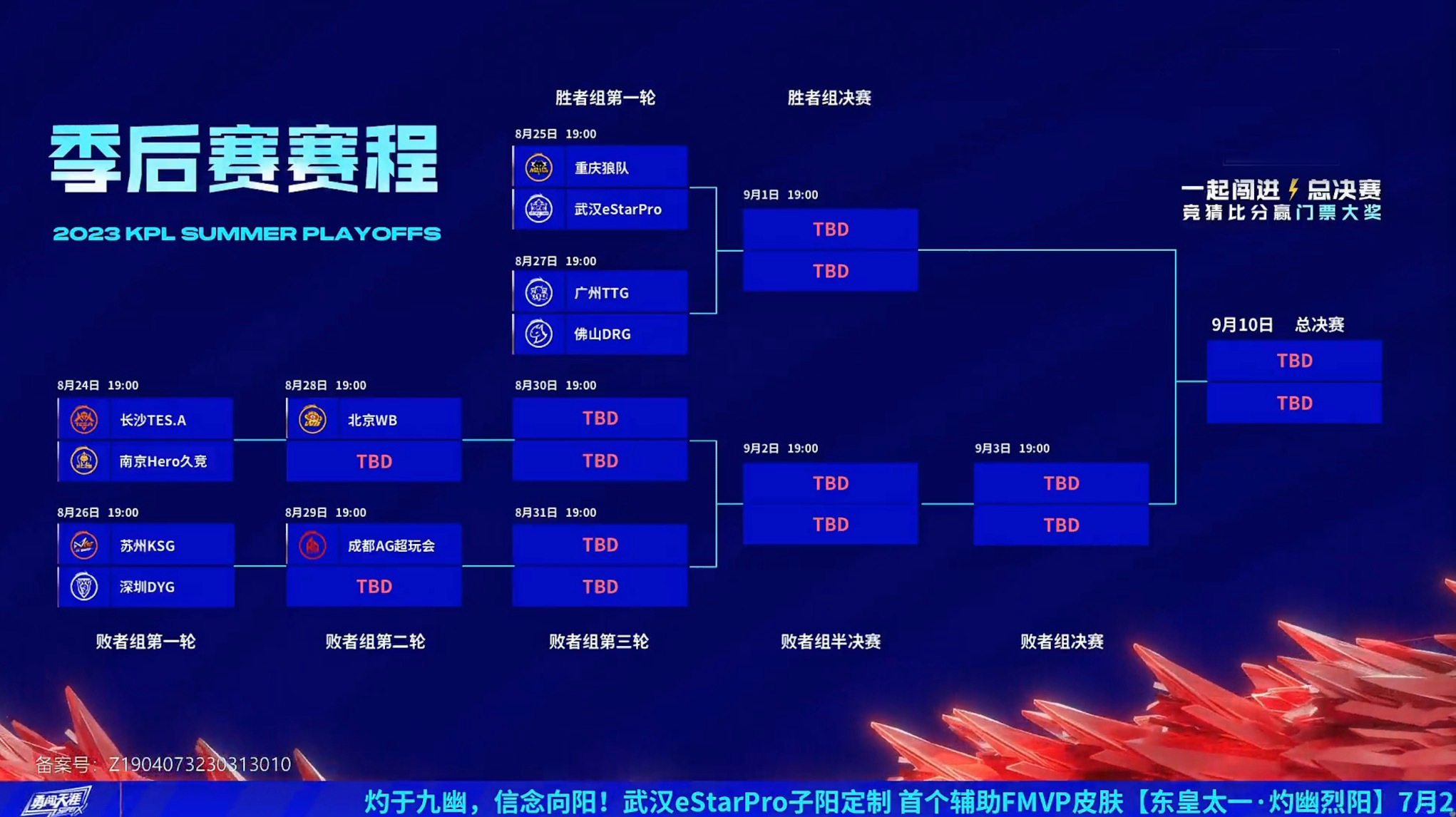 2023KPL夏季赛季后赛赛程出炉！-小米游戏中心