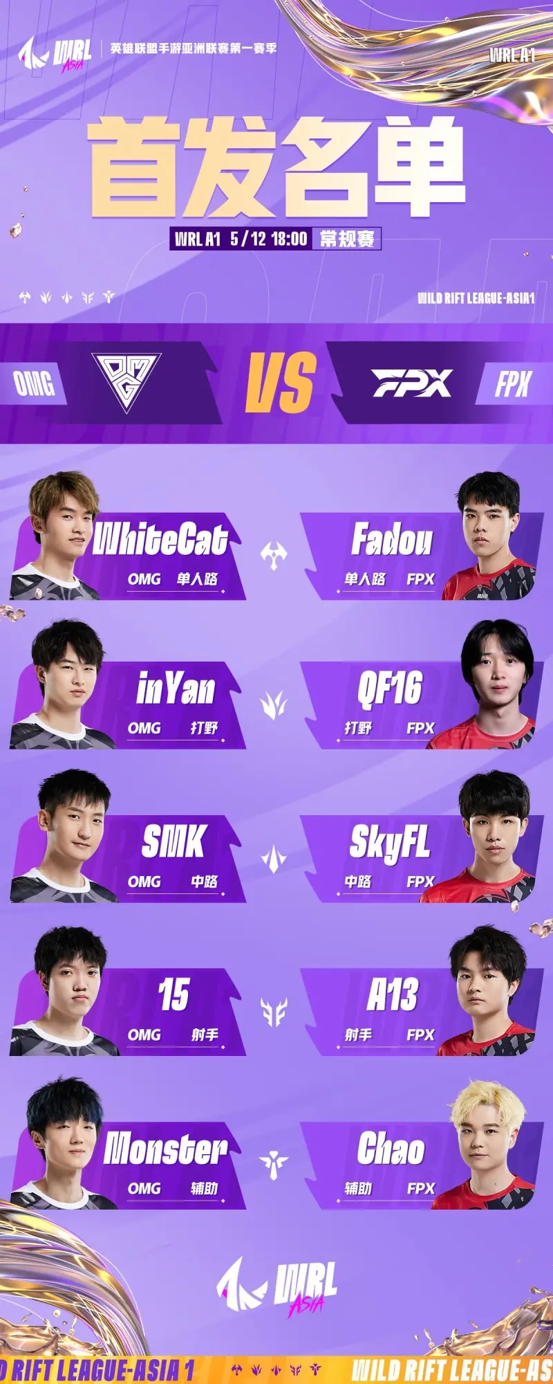 #亚洲联赛#OMG vs FPX胜负投票-小米游戏中心