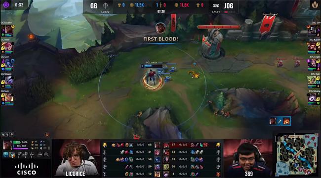 终结小炮，JDG 3-0战胜GG晋级胜者-小米游戏中心