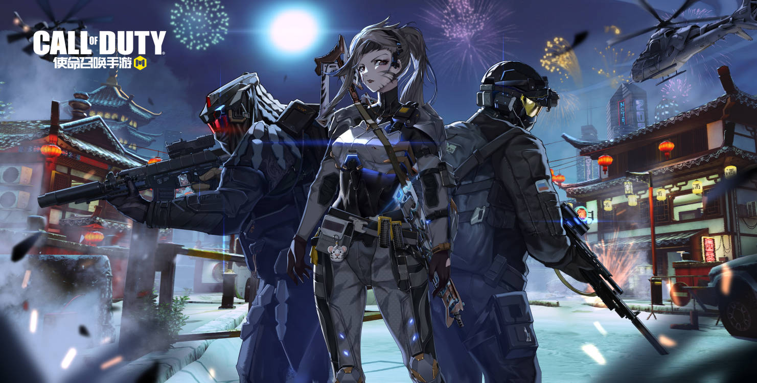 新年创作虎力全开，CODM新春祝福！-小米游戏中心