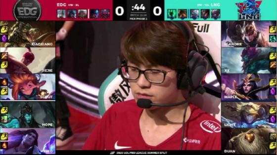LOL-LPL：Scout阿卡丽刺杀后排终结对手，EDG有惊无险2：0战胜LNG资讯-小米游戏中心