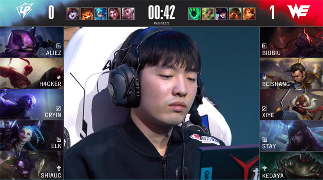 LOL-LPL：Elk三杀金克丝“暴打”老东家，UP让一追二送给WE三连败 - 英雄联盟手游资讯-小米游戏中心