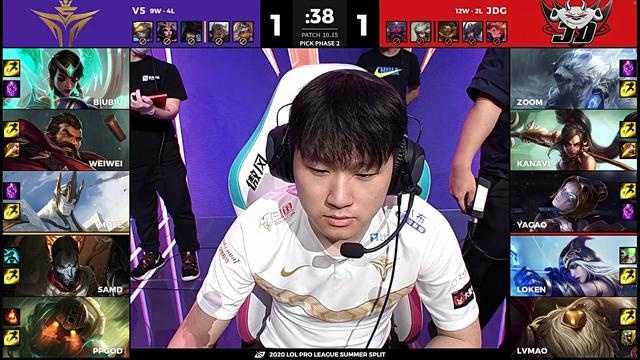 英雄联盟：野核的对抗！Mole加里奥11杀超神，V5终结JDG十一连胜资讯-小米游戏中心