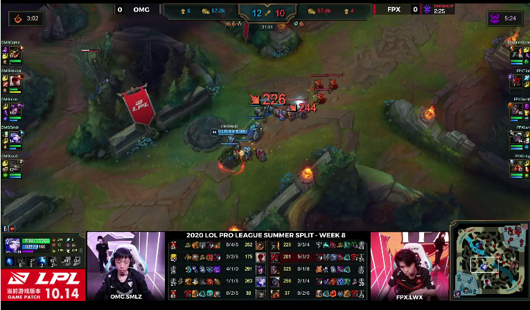 英雄联盟：Doinb加里奥支援带节奏，FPX击败OMG，告别连败资讯-小米游戏中心